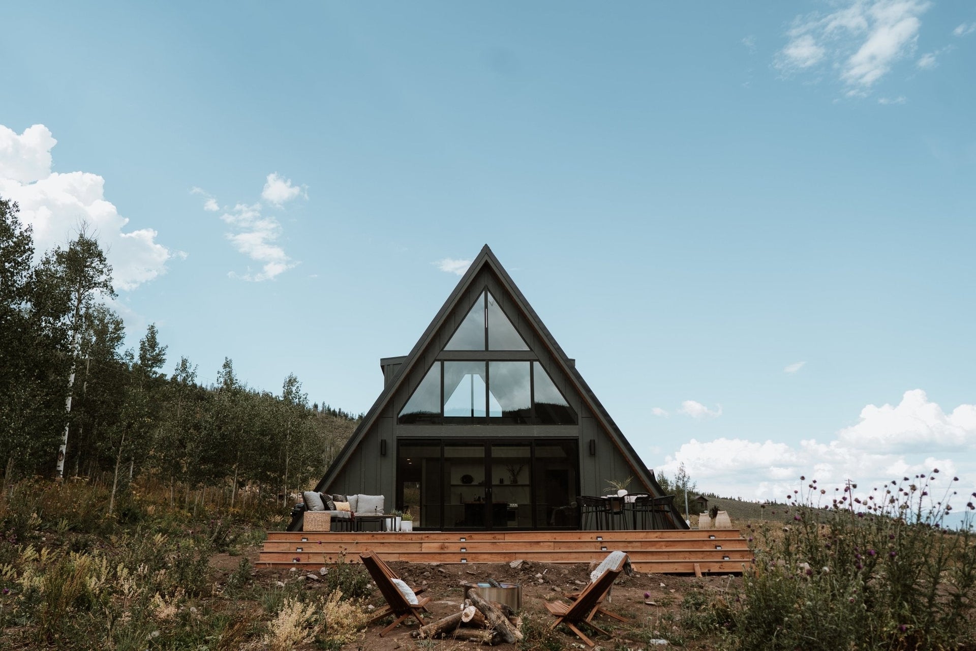 Backcountry A-Frame: Modern Cabin Plans for a Rustic Mountain Retreat – Den