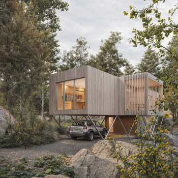 The Modern Treehouse Prefab – Den