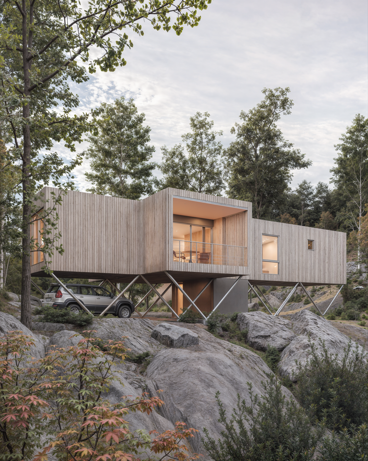 The Modern Treehouse Prefab – Den