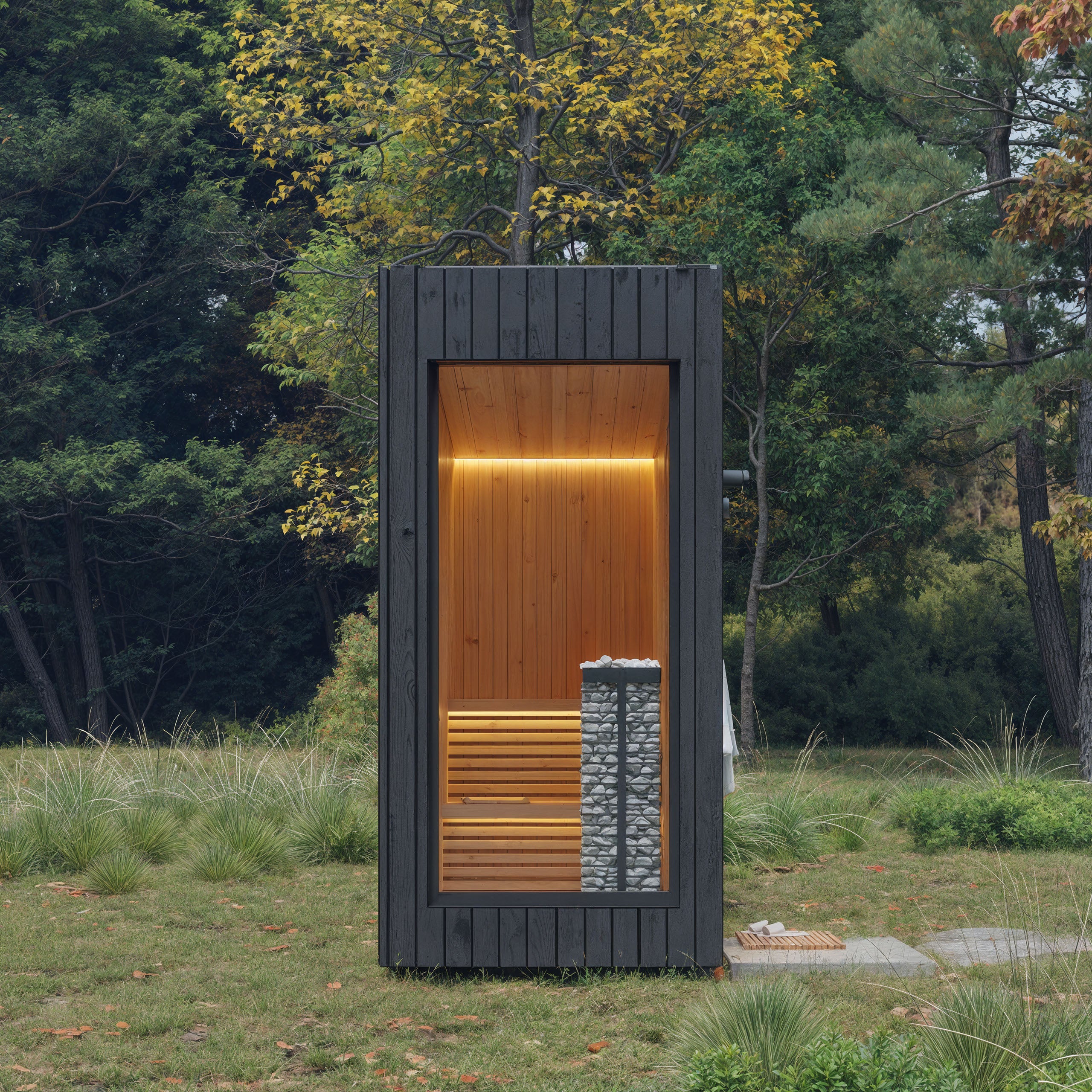 Modern DIY Sauna Plans – Two-Person Outdoor Wellness – Den