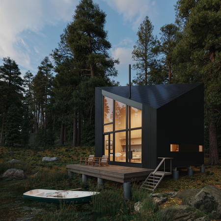 Prefab Cabin Kits for Sale | Flat-Packed, Panelized Building Packages by DEN – Den