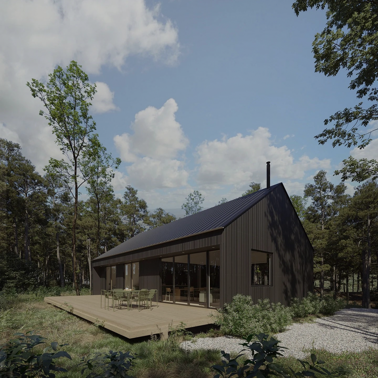2 Bed 2 Bath Modern Farmhouse | Fully Engineered Cabin Kits by DEN – Den