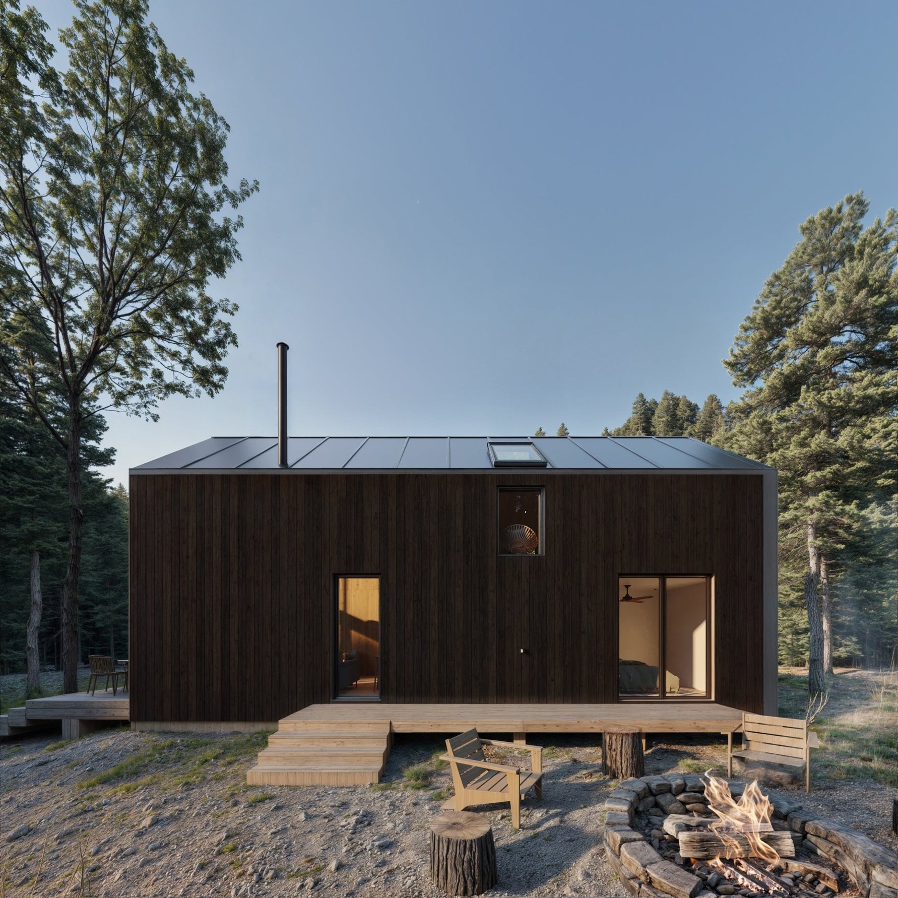 Prefab Cabin Modern Alpine 2025 – Den