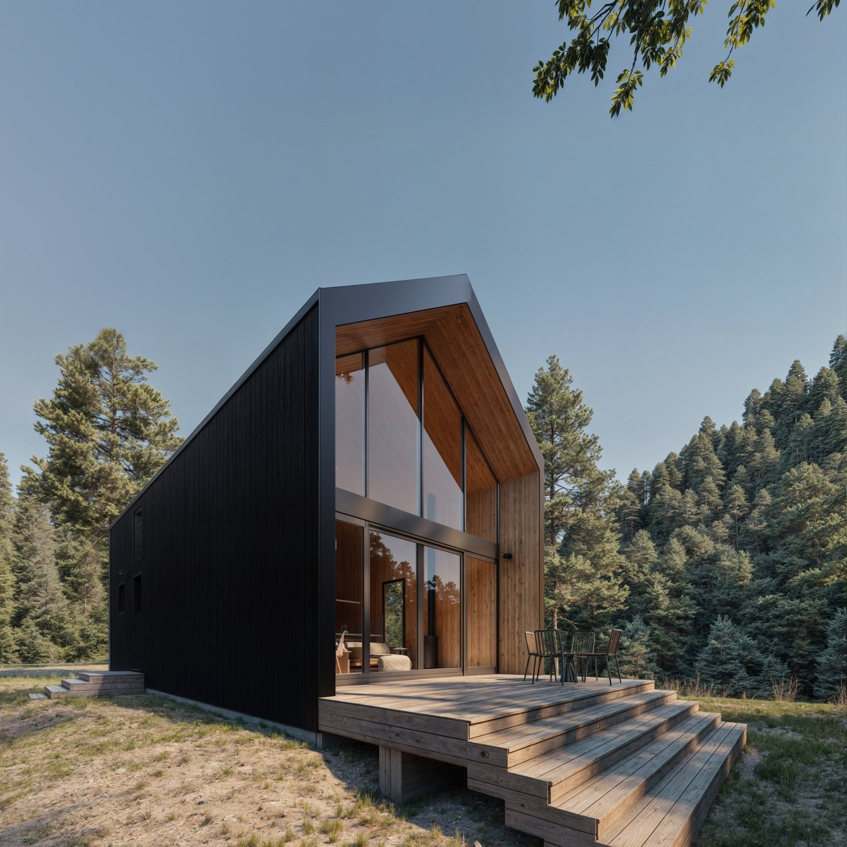 Prefab Cabin Modern Alpine 2025 – Den