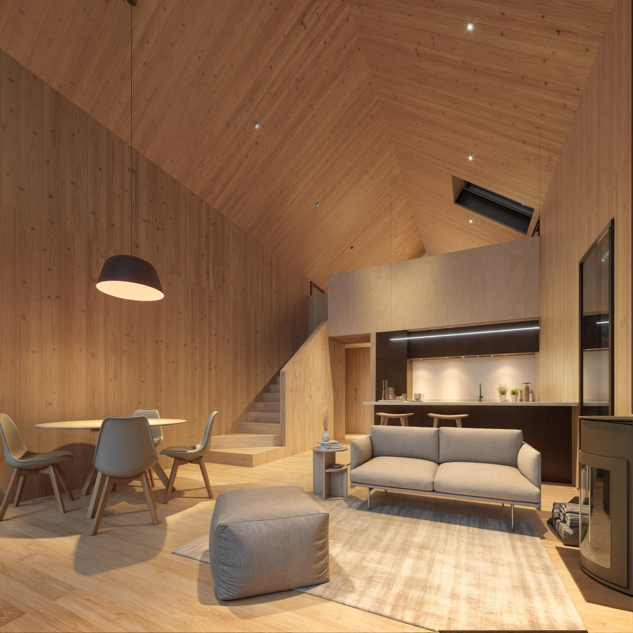 Prefab Cabin Modern Alpine 2025 – Den