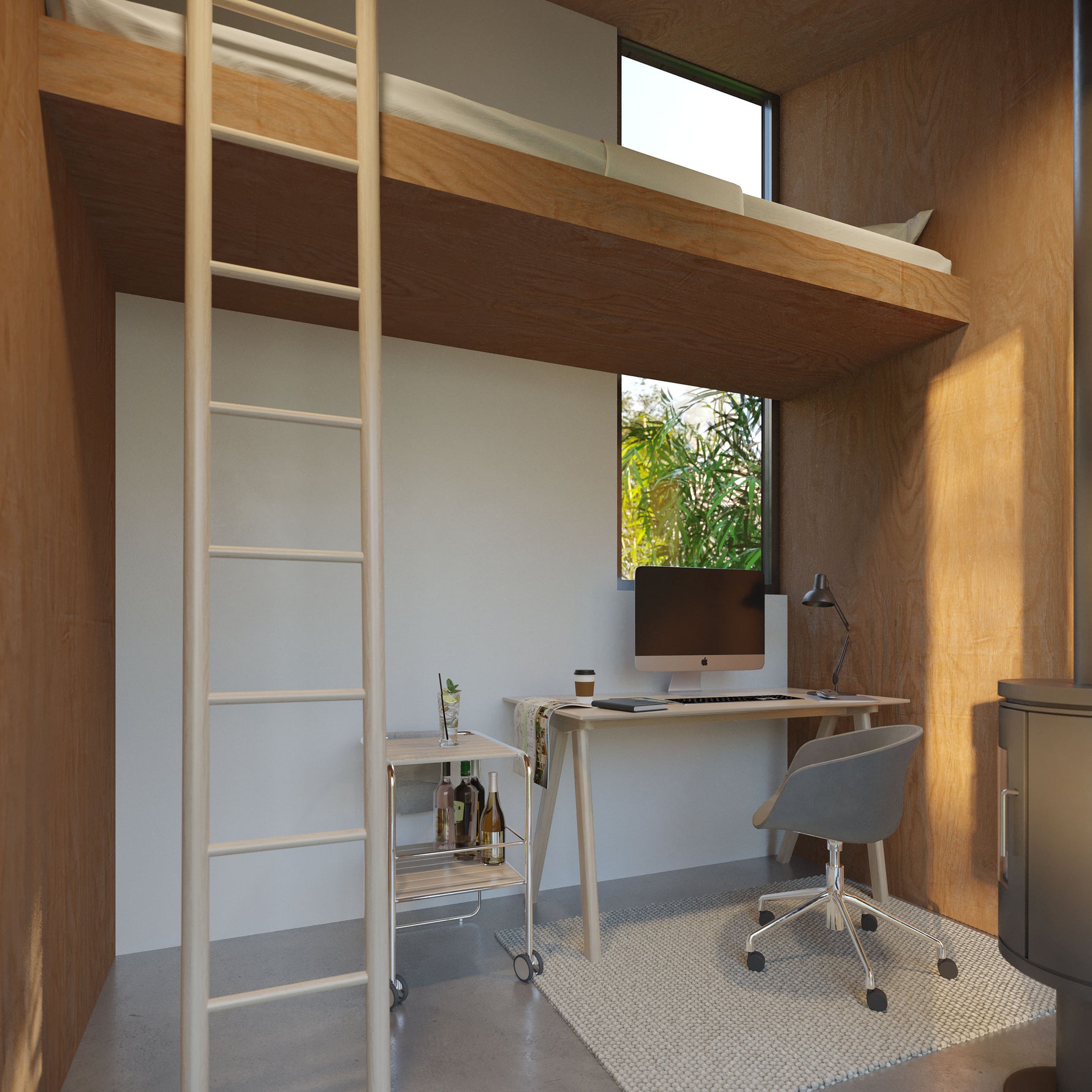 The DEN Study - Download Modern Backyard Office Plans - DEN – Den