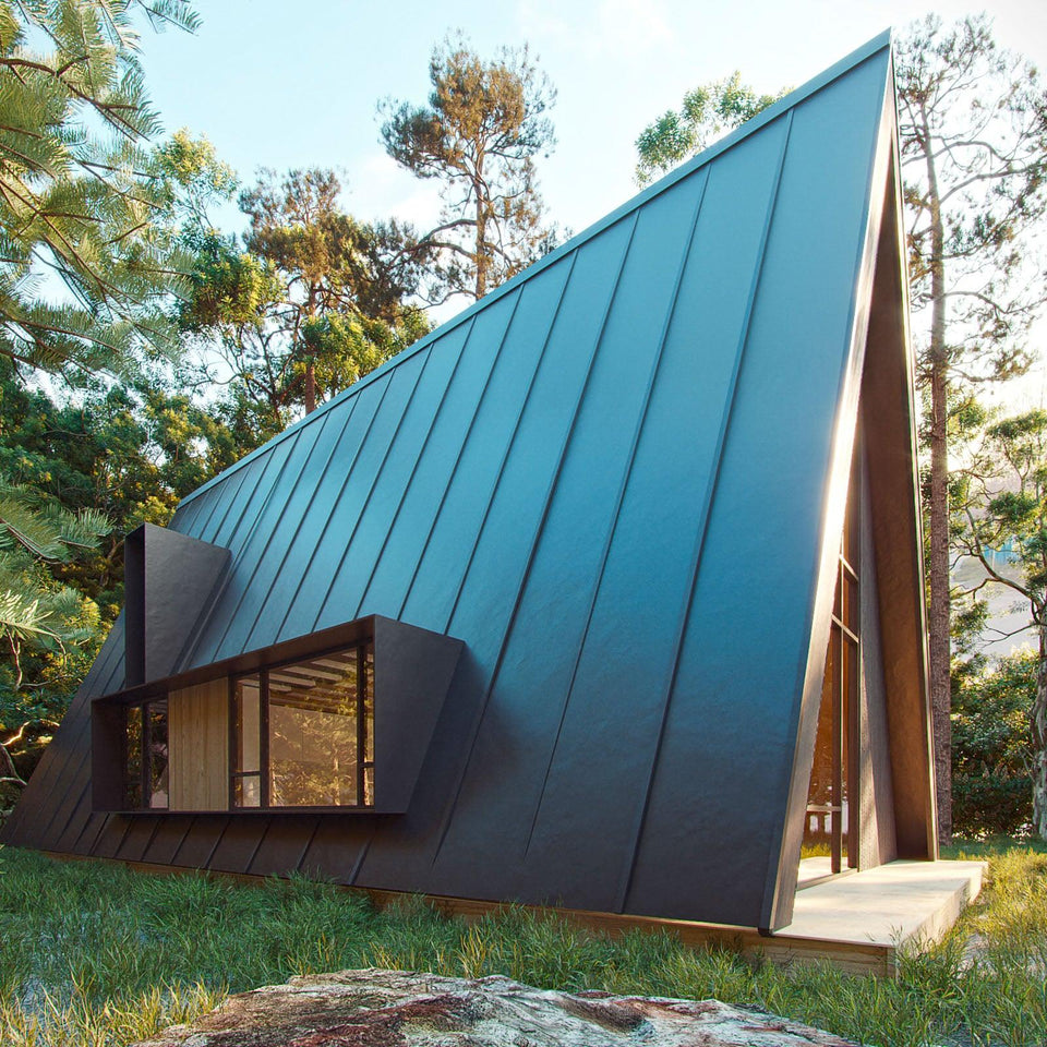 A Frame 3 Bedroom Plans - Download Small House Plans - Den